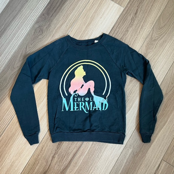 Disney | Tops | Disney The Little Mermaid Crewneck Sweatshirt | Poshmark